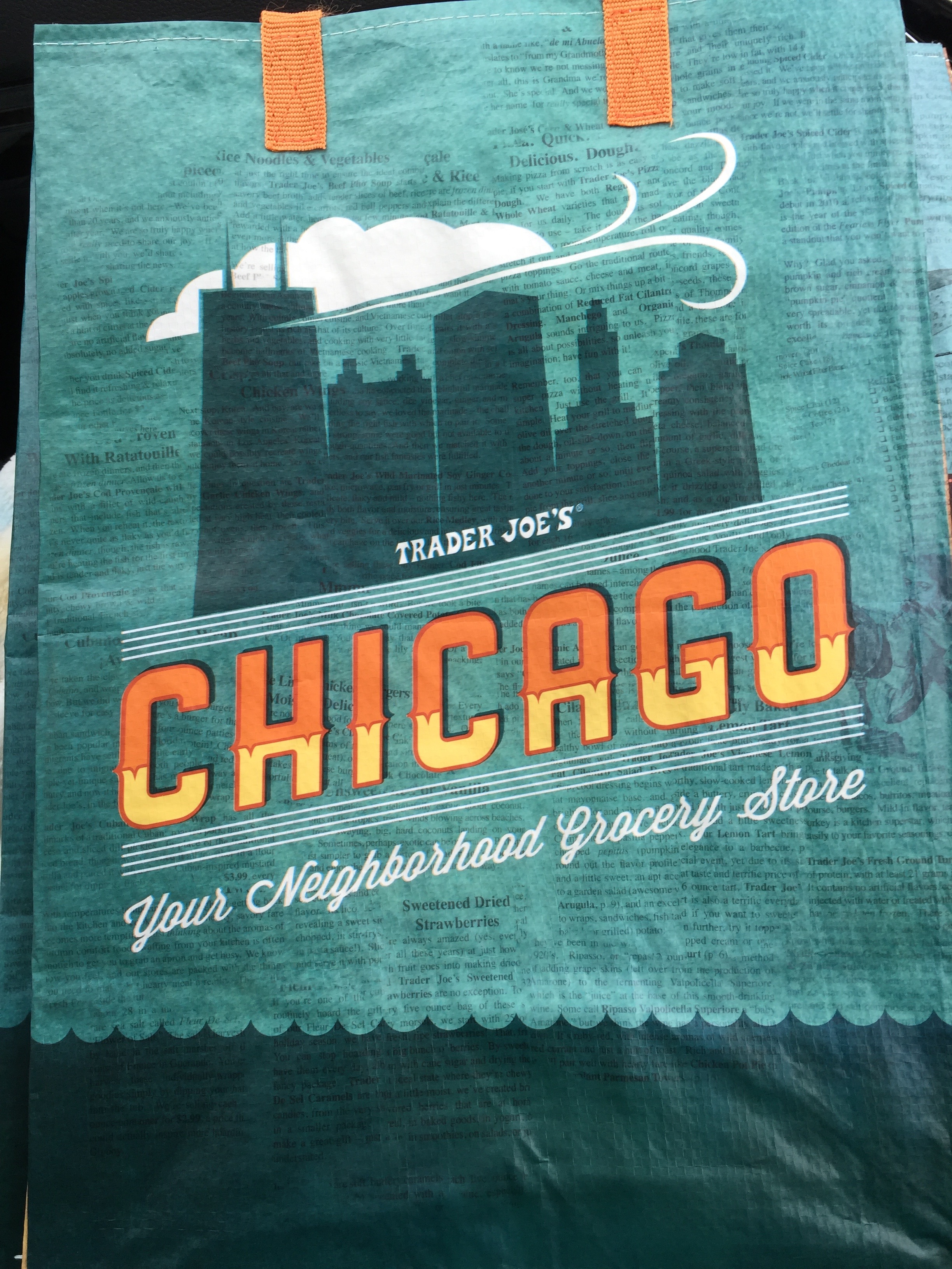 Trader Joe’s Reusable Grocery Tote Bag from Chicago – Greetings from ... Trader Joe’s Reusable Grocery Tote Bag from Chicago – Greetings from ...