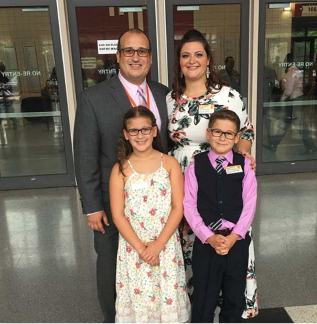 Granddaughter Jennifer, Husband Ken and Great Grandchildren Haley and ...